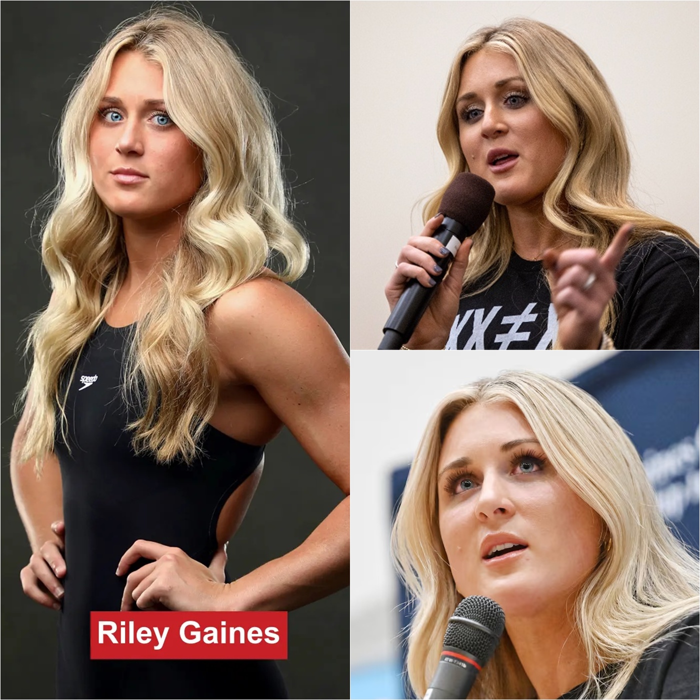 Former NCAA swimmer Riley Gaines calls out ‘deranged’ co-hosts of ‘The ...